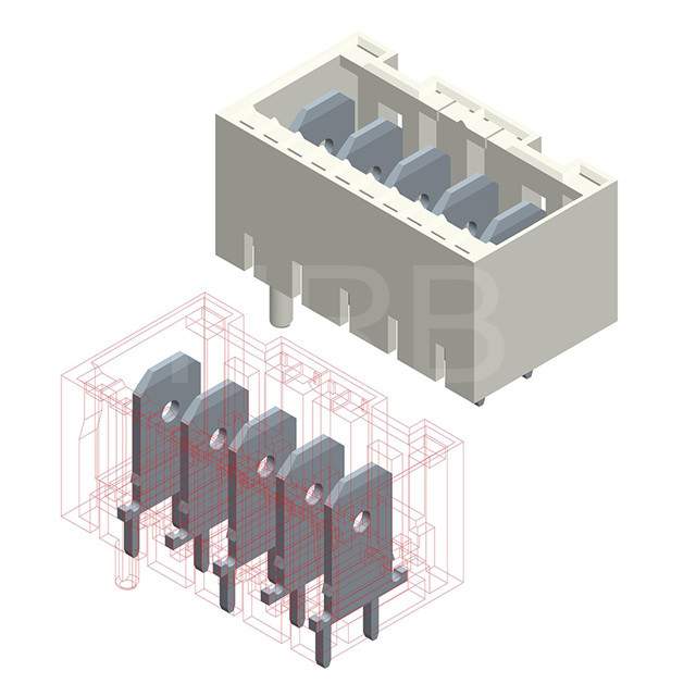 HRB RAST 5.0 pitch RAST Connectors M9400 from China manufacturer - HRB ...